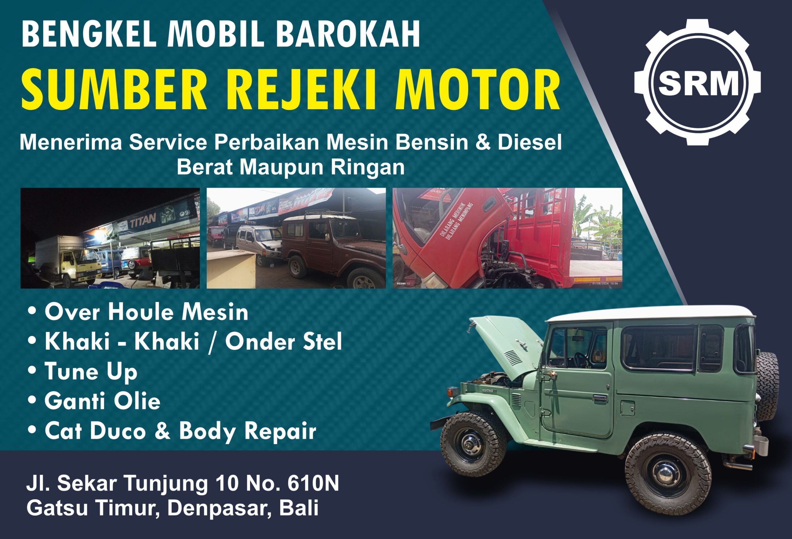 Bengkel Pemeliharaan Perbaikan Mobil Denpasar Bali Bengkel Mobil ...